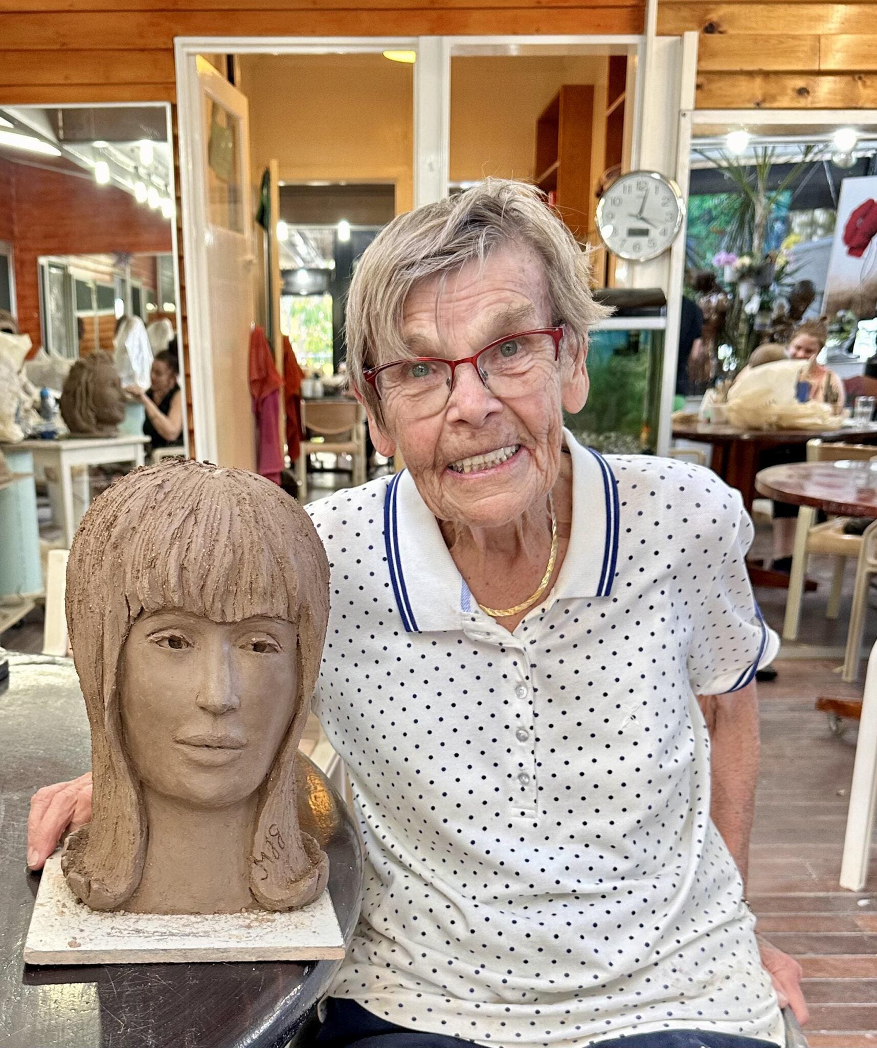 89 year old Margarets art - Georgettes Art