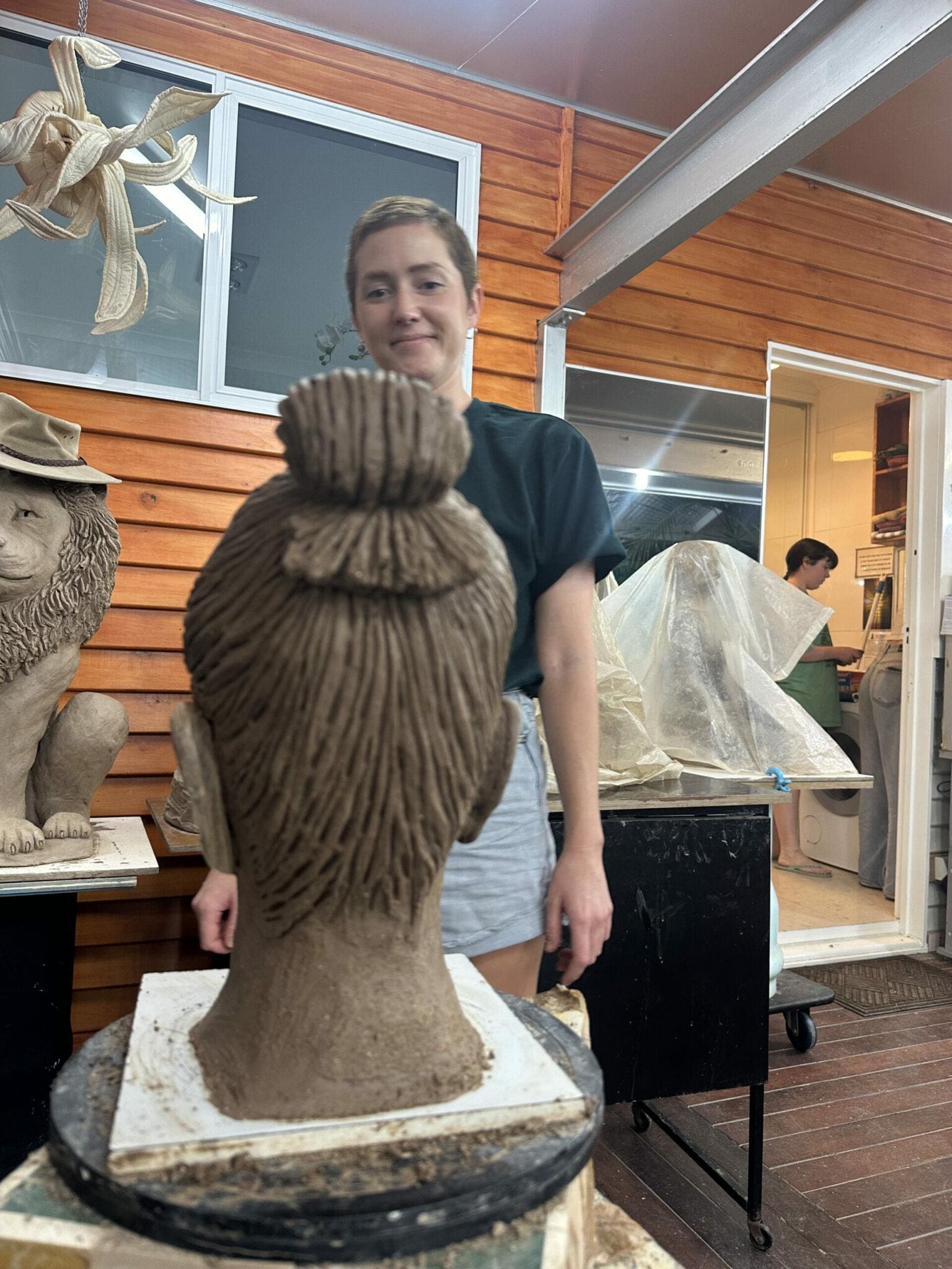 Sculpture coming along nicely - Georgettes Art